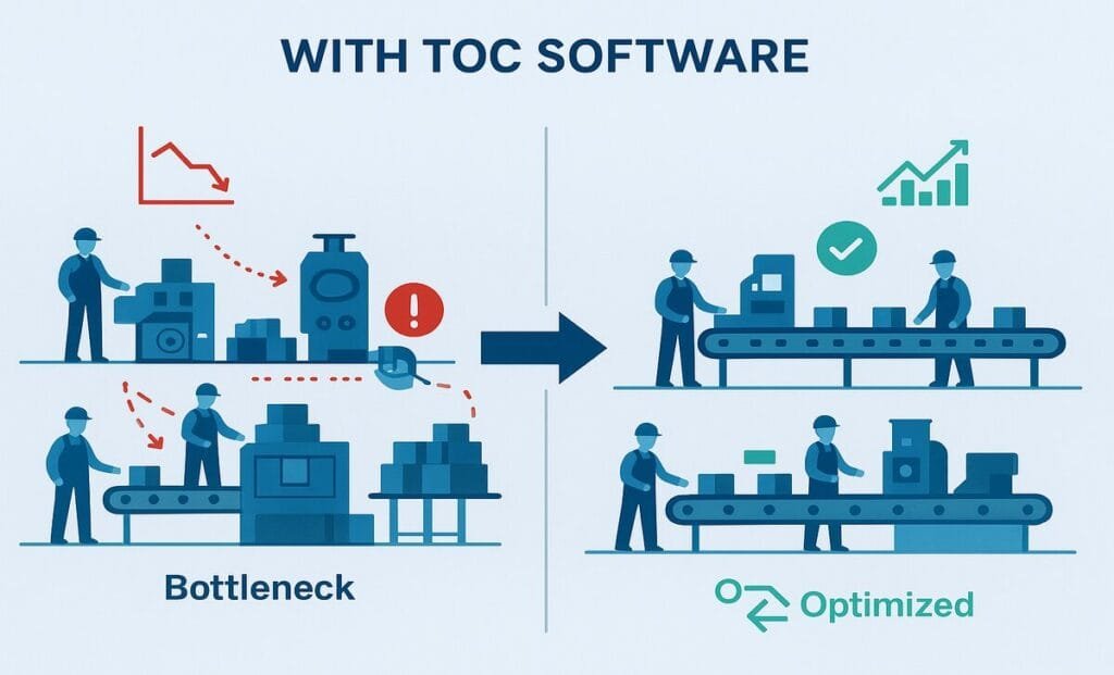 How TOC Software Fixes Factory Bottlenecks | EngineeringMix